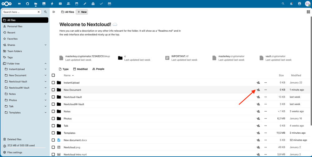 How to Add External Users in Nextcloud | CloudBased Backup